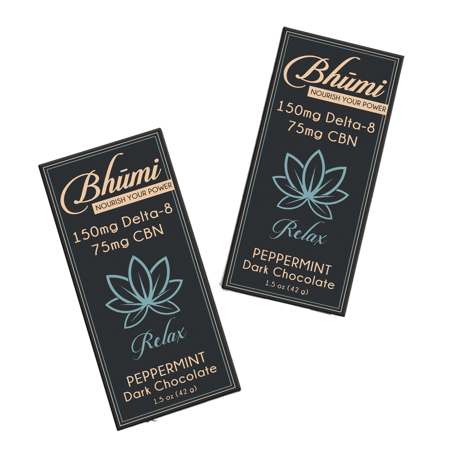 Peppermint Dark Chocolate Bar (150mg Delta-8 + 75mg CBN) 2 pack ... Peppermint Dark Chocolate Bar (150mg Delta-8 + 75mg CBN) 2 pack ...
